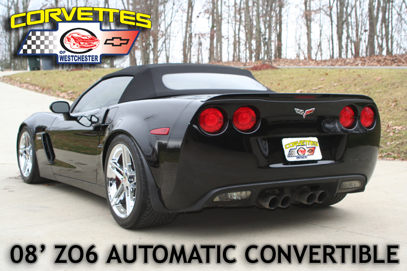 08 ZO6 AUTOMATIC CONVERTIBLE *** Built by GM *** TUNED BY CHUCK COW ...