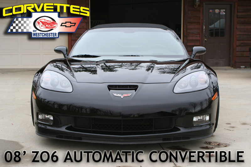 08 ZO6 AUTOMATIC CONVERTIBLE *** Built by GM *** TUNED BY CHUCK COW ...