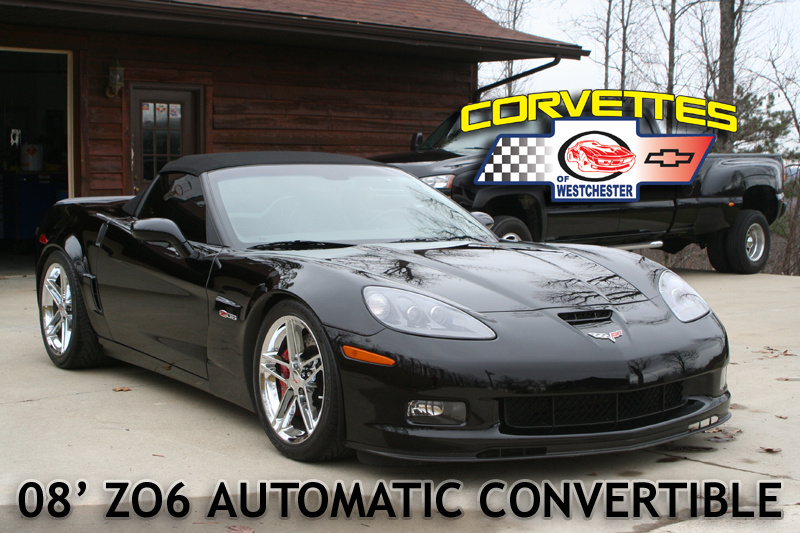 08 ZO6 AUTOMATIC CONVERTIBLE *** Built by GM *** TUNED BY CHUCK COW ...