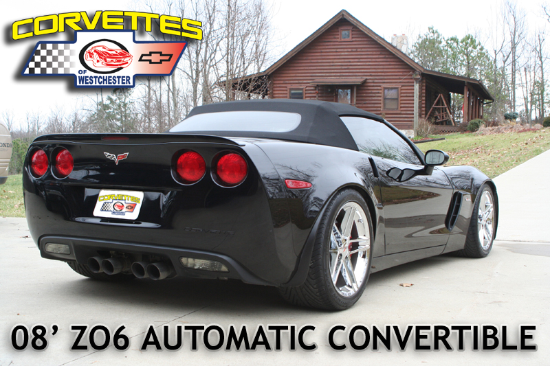 08 ZO6 AUTOMATIC CONVERTIBLE *** Built by GM *** TUNED BY CHUCK COW ...